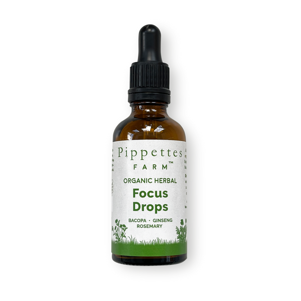 Focus Drops - Organic Herbal 50ml – Pippettes